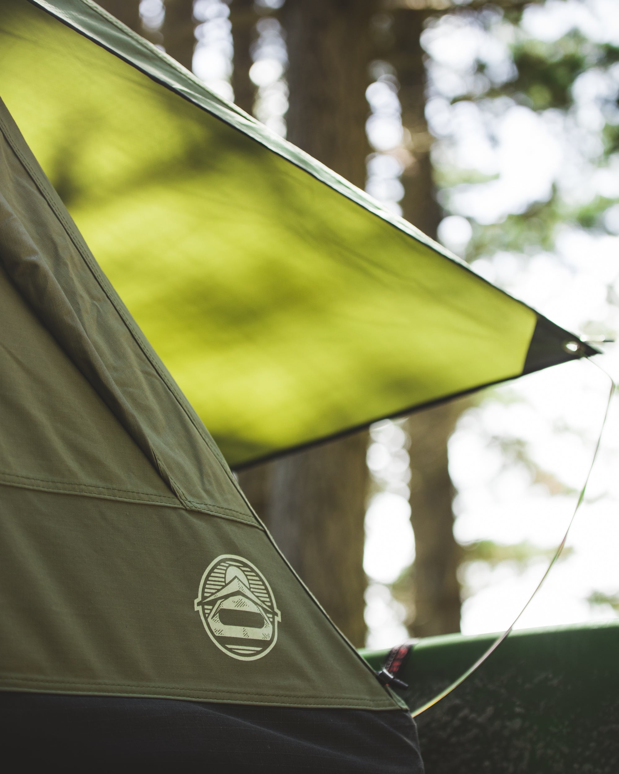 Crow's Nest Extended Rooftop Tent - Green (Enquire Now) – rockwrennz